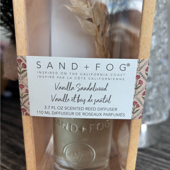 Sand + Fog | Accents | Sand Fog Vanilla Sandalwood Reed Diffuser | Poshmark